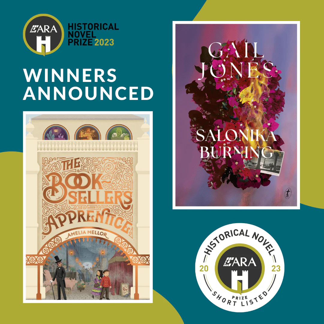 2023 ARA Historical Novel Prize winners • Good Reading