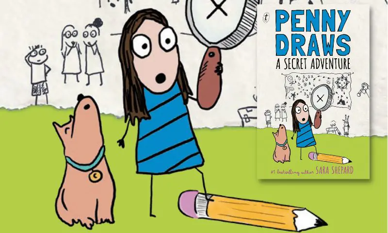 Sara Shepard on the third book in her ‘Penny Draws’ series